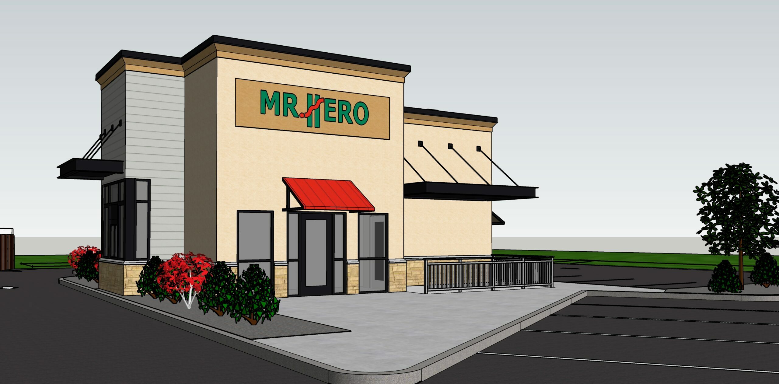 Store Design | Mr Hero Franchise Store Design